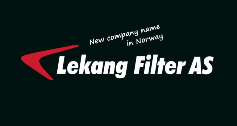 Lekang Maskin AS officially changes company name to Lekang Filter AS ...