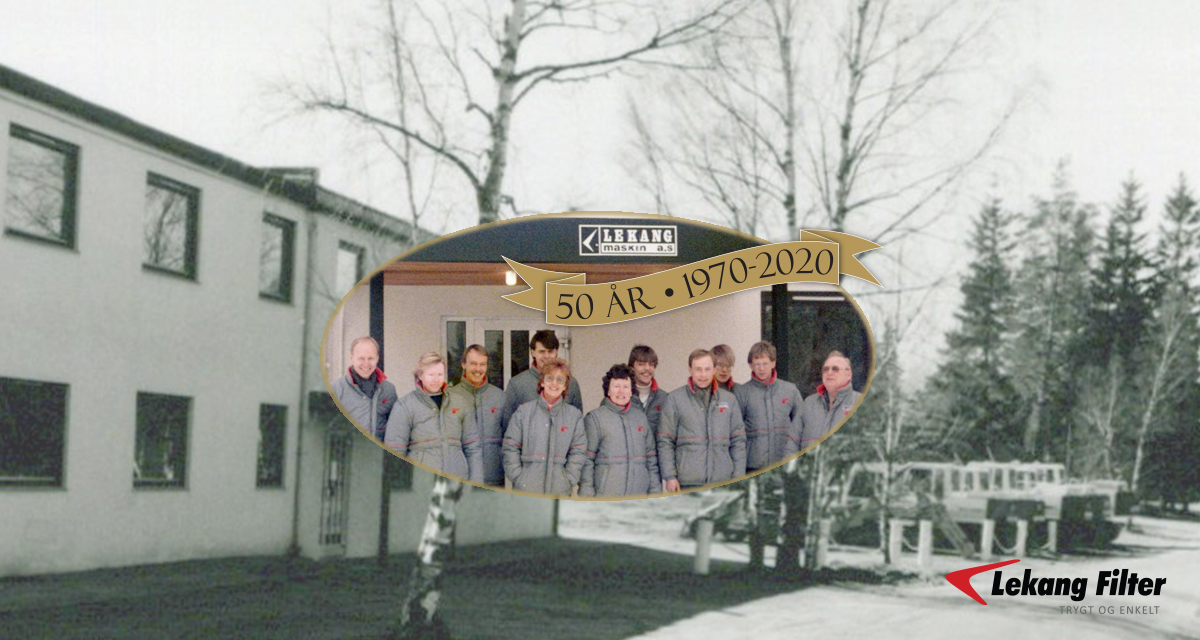 Lekang Filter in Norway - 50th Anniversary - Lekang Group